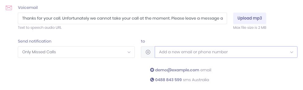 Inbound Number Portal Knowledge Base